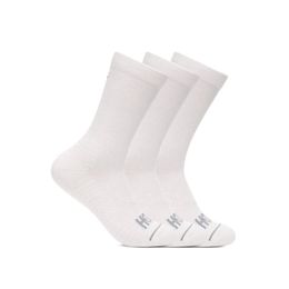 Hoka One One Hoka Crew Run Sock 3-Pack Bekleidung Unisex wei&szlig;