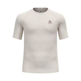 Odlo Merino PW 140 Seamless BL Top Crew Neck S/S Bekleidung Herren wei&szlig;