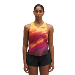 Hoka One One Hoka Race Day Singlet Bekleidung Damen gelb