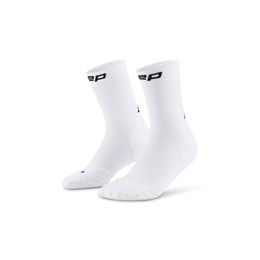 CEP Core Run Mid Cut Socks Bekleidung Herren wei&szlig;