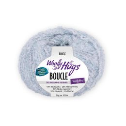 Boucle von Woolly Hugs, Hellblau, aus Baumwolle