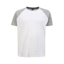 Urban Classics T-Shirt Herren Gr&ouml;&szlig;e XL grau / wei&szlig;