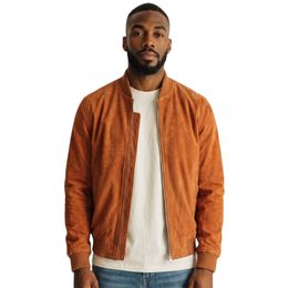 Herren Tan Goat Wildleder MA-1 Bomberjacke &ndash; Antalya