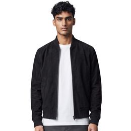Herren Black Goat Wildleder MA-1 Bomberjacke &ndash; Antalya