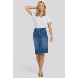 NYDJ Hoch sitzender Jeansrock