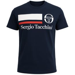 Sergio Tacchini Falcade Herren Navy T-Shirt