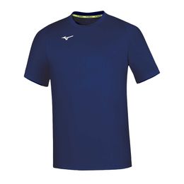 Mizuno - T-Shirt f&uuml;r Herren, kurz&auml;rmlig (Marine)