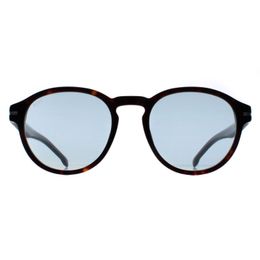 HUGO BOSS Runde Herren Havanna Azurblau Photochromic BOSS 1506/S
