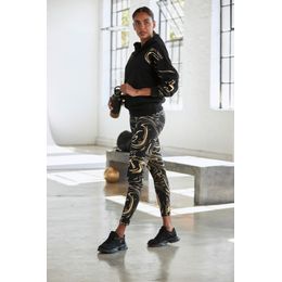 active by Lascana LASCANA ACTIVE Damen Funktionsleggings, Bunt, Gr. S (36/38), Leggings, Material: Polyester