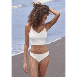 Sunseeker Crop-Bikini-Top 'Loretta' wei&szlig; Gr. 36 Cup A/B. Ohne B&uuml;gel