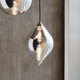 Tom Dixon Flare Top Pendelleuchte LED, FLS02CH+LEDP15BKEU,