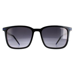 Hugo par HUGO BOSS Square Mens Black Blue Dark Grey Gradient Hg 1168 / S