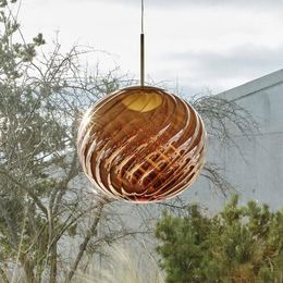 Tom Dixon Whirl Pendelleuchte, LED 1-flammig, LEDP08COEU+WHS02CO,