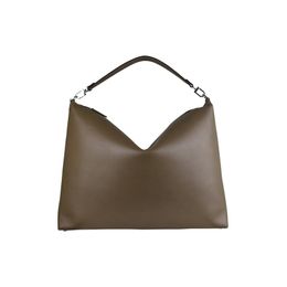 Tot&ecirc;me Toteme Leder-Tasche mit abgeschr&auml;gten Kanten Gr&uuml;n