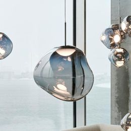 Tom Dixon Melt Pendelleuchte, LED 1-flammig, LEDP08CHEU+MES01NI,