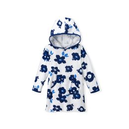Tchibo - Frottierkleid - Baby - Gr. 86/92 - wei&szlig;/print