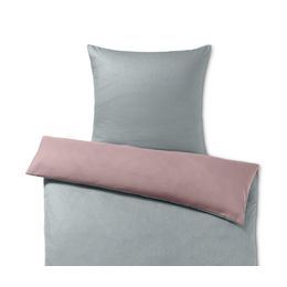 Tchibo - Microfaser-Flanell-Bettw&auml;sche - grau