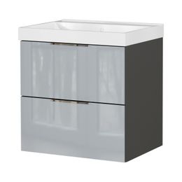 Tchibo - Waschtisch &raquo;Celano&laquo; mit Becken - 61x46x65cm - grau -