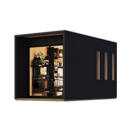 Karibu Homeoffice-Gartenhaus &raquo;Valentin&laquo; - 220x429x244cm -