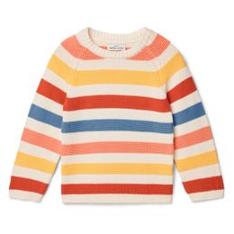Tchibo - Kinder-Strickpullover - Baby - Gr. 86/92 - creme/gestreift