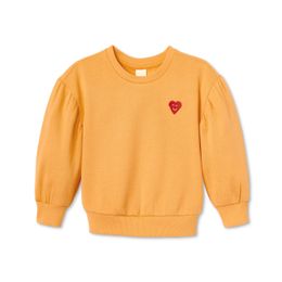 Tchibo - Sweatshirt - M&auml;dchen - Gr. 134/140 - gelb