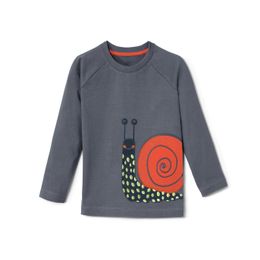 Tchibo - Kleinkind-Langarmshirt - Baby - Gr. 86/92 - dunkelblau