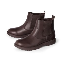 Tchibo - Lederstiefel - Kinder - Gr. 35 - braun