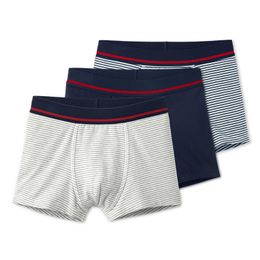 Tchibo - 3 Jungen-Slipboxer - Jungen - Gr. 170/176 - dunkelblau/gestreift