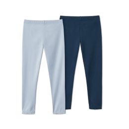 Tchibo - 2 Leggings - Baby - Gr. 62/68 - hellblau