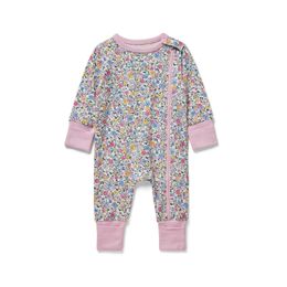 Tchibo - Baby-Pyjama - Baby - Gr. 50/56 - rosa/gebl&uuml;mt