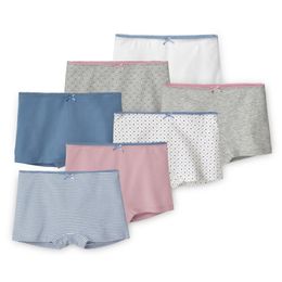 Tchibo - 7 M&auml;dchen-Pantys - M&auml;dchen - Gr. 170/176 - wei&szlig;/gepunktet