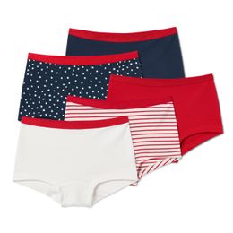 Tchibo - 5 Pantys - M&auml;dchen - Gr. 170/176 - dunkelblau/print