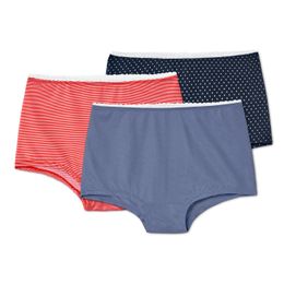Tchibo - 3 Pantys - M&auml;dchen - Gr. 170/176 - dunkelblau/gestreift