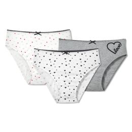 Tchibo - 3 M&auml;dchen-Slips - M&auml;dchen - Gr. 110/116 - dunkelblau