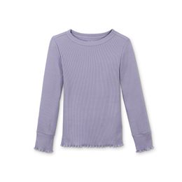 Tchibo - Rippshirt - M&auml;dchen - Gr. 170/176 - lila/gestreift