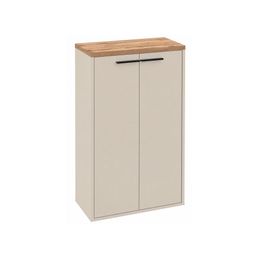 Tchibo - Highboard &raquo;Saga&laquo; - 55x28x100,3cm - schwarz -