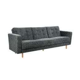 Tchibo - 3-Sitzer Schlafsofa &raquo;Janny&laquo; - 224x83x81cm - anthrazit -