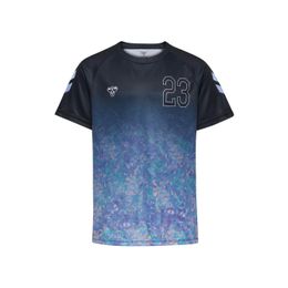 Hummel&reg; &raquo;Hmljr Shimmer T-Shirt S/S&laquo; - Kinder - Gr. 110 - schwarz