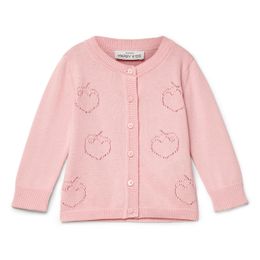 Tchibo - Kinder-Strickjacke - M&auml;dchen - Gr. 110/116 - rosa
