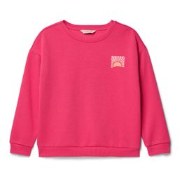 Tchibo - Kinder-Sweatshirt mit &uuml;berschnittenen Schultern - M&auml;dchen - Gr. 146/152 - rot