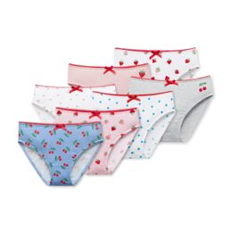 Tchibo - 7 M&auml;dchen-Slips - M&auml;dchen - Gr. 170/176 - hellblau/gepunktet