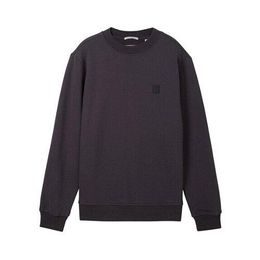 Tom Tailor Sweatshirt mit Logo-Badge - Jungen - Gr. 140 - grau