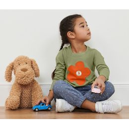 Tchibo - 2 Kleinkinder-T-Shirts - Kinder - Gr. 110/116 - dunkelblau/gebl&uuml;mt