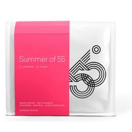 55 Degrees - Summer of 55 Filterkaffee - 250 g Ganze Bohne - Intensit&auml;t: 4/6