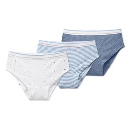 Tchibo - 3 M&auml;dchen-Pantys - M&auml;dchen - Gr. 170/176 - hellblau/gepunktet