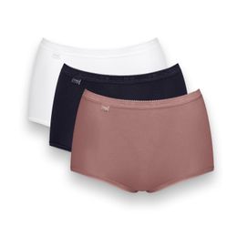Sloggi Basic+ Maxi C3P multiple colours cacao - Damen - Gr. 44
