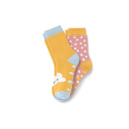 Tchibo - 2 Paar Kleinkind-Antirutsch-Socken - Baby - Gr. 23-26 - hellblau