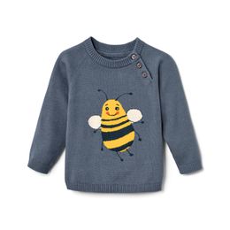 Tchibo - Kleinkinder-Feinstrickpullover - Kinder - Gr. 98/104 - dunkelblau
