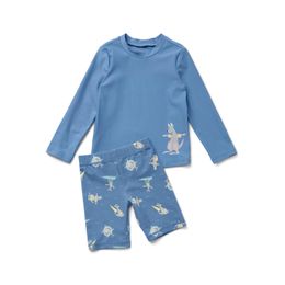 Tchibo - Kinder-Kombi mit UV-Schutzfaktor 80 - Kinder - Gr. 98/104 - blau/print