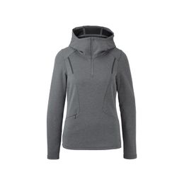 Tchibo - Funktionssweater mit Kapuze - Damen - Gr. S - grau